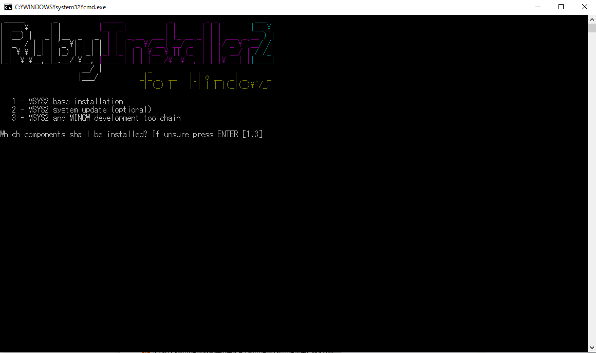 Ruby3.1をWindowsにインストールする | 在宅プログラマーの迷走記
