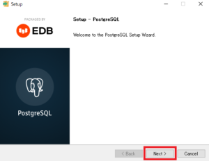PostgreSQL をWindowsにインストールする | 在宅プログラマーの迷走記